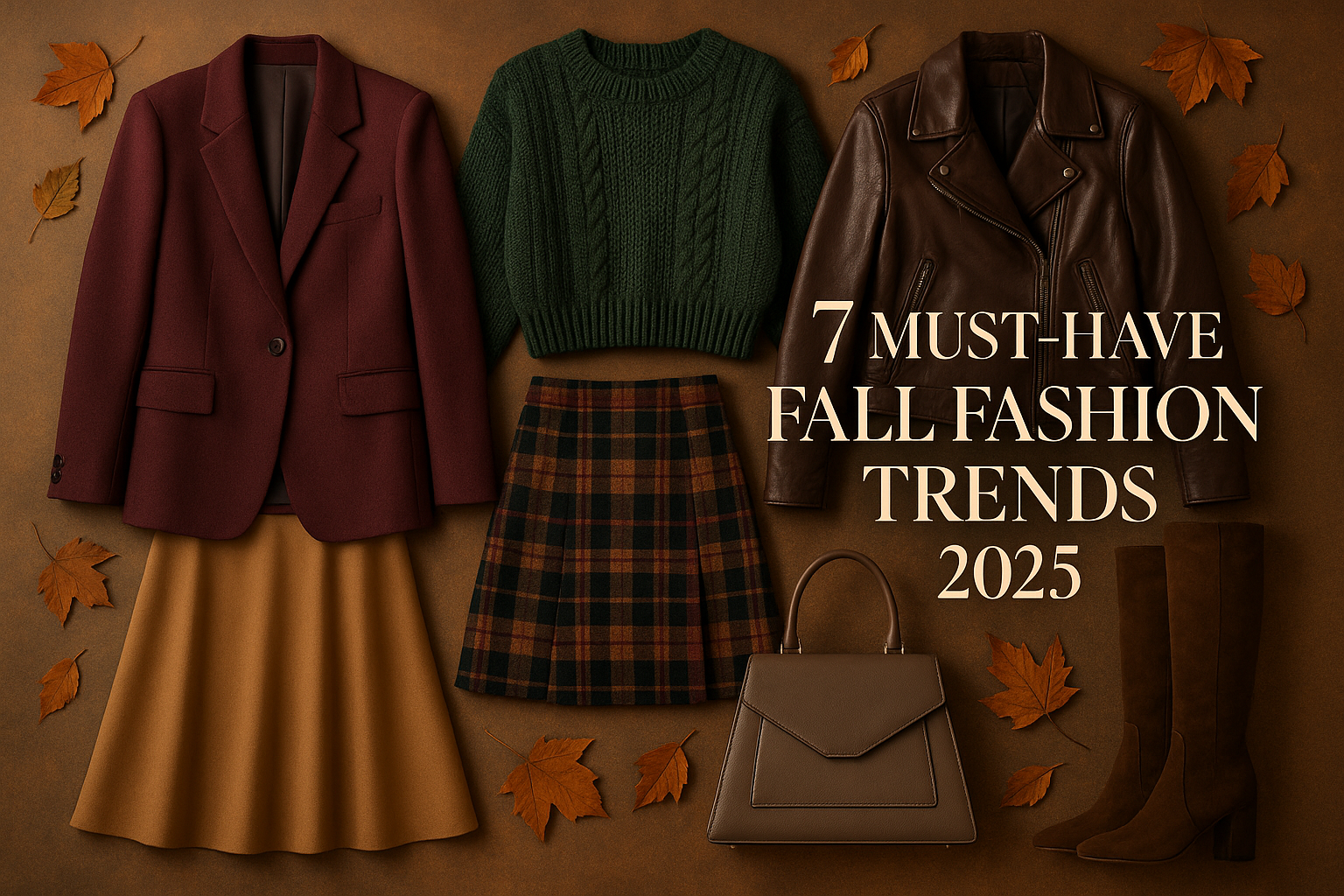 7 Must-Have Fall Fashion Trends 2025 | Complete Autumn Style Guide ...